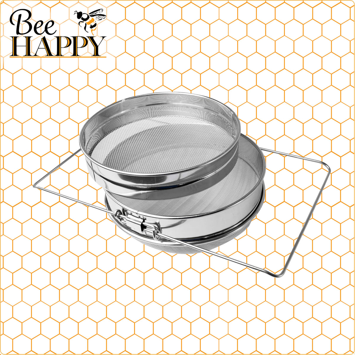Honey Sieve Double – Bee Happy Beekeeping