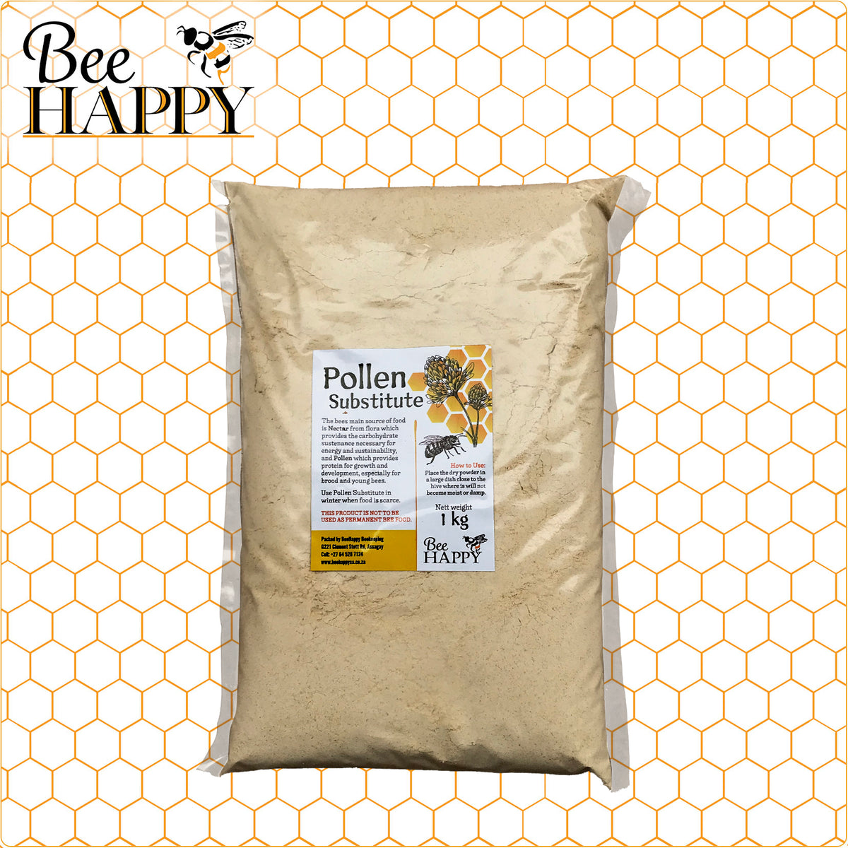 Pollen Substitute – Bee Happy Beekeeping